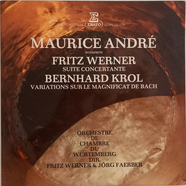 ・アーティスト Maurice Andre, Fritz Werner, Wurttembergisches Kammerorchester Heilbronn ・タイトル Maurice Andre interprete Fritz We...