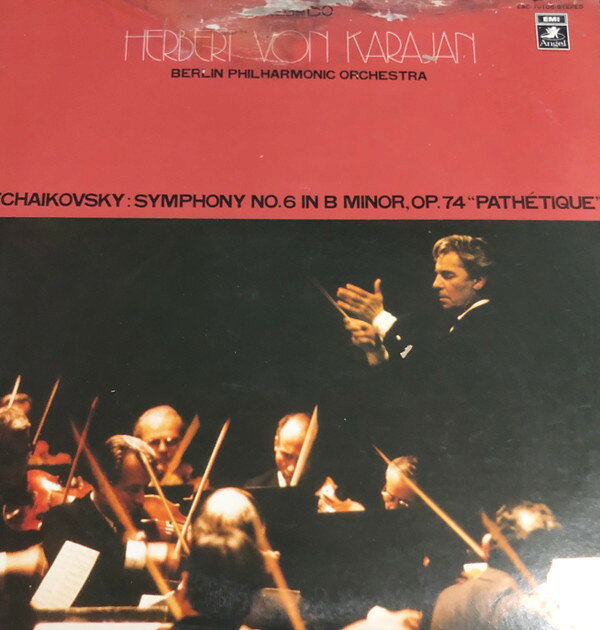 ・アーティスト Herbert von Karajan, Berlin Philharmonic Orchestra ・タイトル Tchaikovsky: Symphony No. 6 ・レーベル・型番 ANGEL EAC70106 ・フォ...