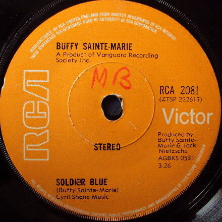 ・アーティスト Buffy Sainte-Marie ・タイトル Soldier Blue ・レーベル・型番 RCA Victor RCA2081 ・フォーマット 7インチレコード ・コンディション(盤) 良い (VG+) ・コンディション...