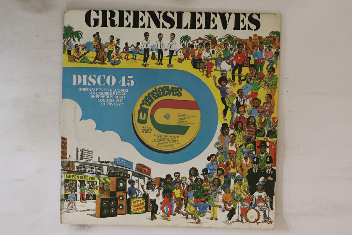 ・アーティスト Michael Prophet ・タイトル Boom Him Up Now / Trouble Nobody ・レーベル・型番 Greensleeves Records GRED87 ・フォーマット 12インチレコード ・コ...