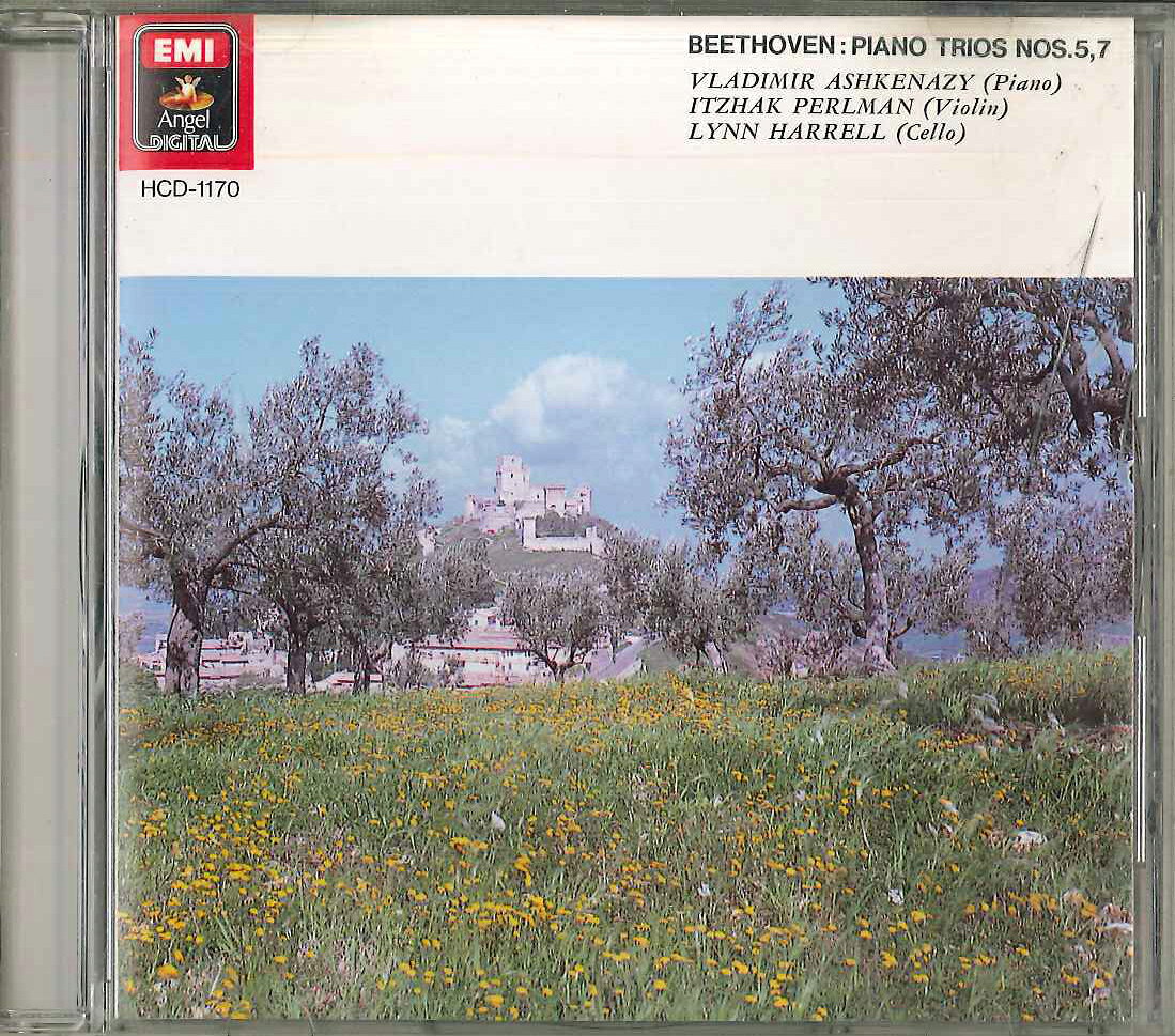 ・アーティスト Ashkenazy, Perlman, Harrell ・タイトル Beethoven Piano Trios Nos5, 7 ・レーベル・型番 EMI NCD1170 ・フォーマット CD ・コンディション(盤) 非常に良...