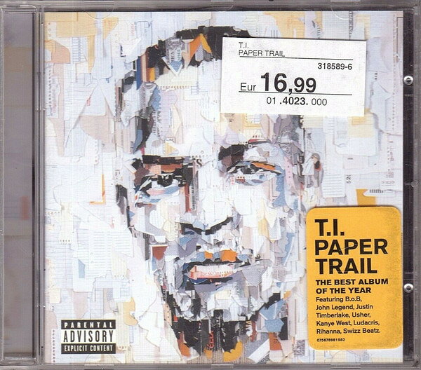・アーティスト TI ・タイトル The Paper Trail ・レーベル・型番 Grand Hustle 7567898198 ・フォーマット CD ・コンディション(盤) 良い (VG+) ・コンディション(ジャケット) ・コンディシ...
