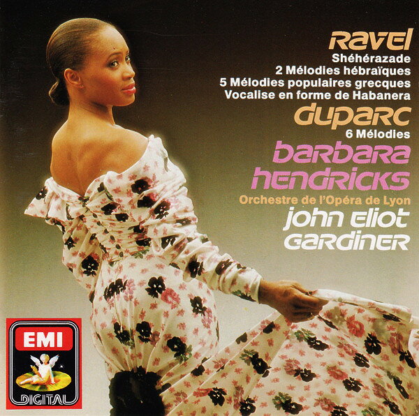 ・アーティスト Ravel & Duparc, Hendricks; Gardiner ・タイトル Ravel/Duparc: Melodies/Songs Hendricks/Gardiner ・レーベル・型番 EMI CDC749689...