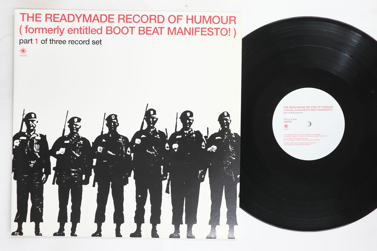 ・アーティスト Various ・タイトル Readymade Record Of Humour (Formerly Entitled Boot Beat Manifesto!) ・レーベル・型番 READYMADE INTERNATION...