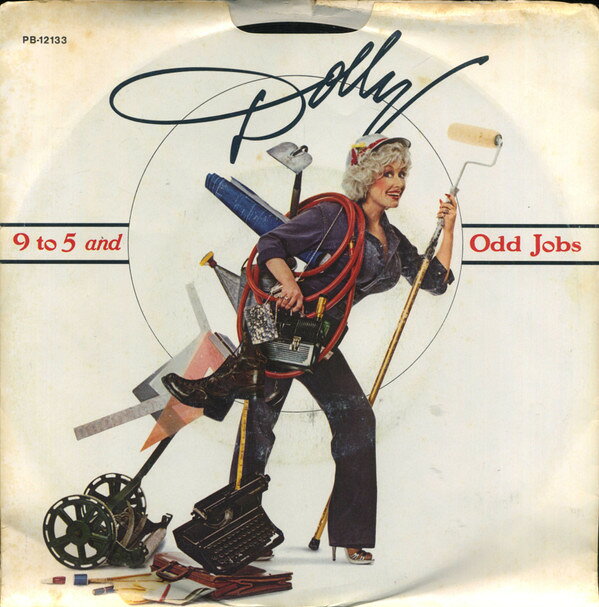 ・アーティスト Dolly Parton ・タイトル 9 To 5 ・レーベル・型番 RCA PB12133 ・フォーマット 7" ・コンディション(盤) 良い (VG+) ・コンディション(ジャケット) プレインカバー（元ジャケット／カバ...
