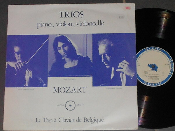 ・アーティスト Le Trio A Clavier De Belgique: Dalia Ouziel, Edmond Baert and Jerrold Rubenstein ・タイトル Mozart: Trios Piano, Viol...