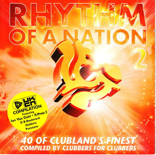 ・アーティスト Various ・タイトル Rhythm Of A Nation 2 ・レーベル・型番 BMG UK & Ireland 74321941952 ・フォーマット CD ・コンディション(盤) ほぼ新品 (M-) ・コンディシ...