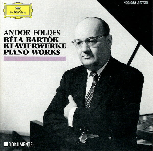 ・アーティスト Bartok; Folds ・タイトル Piano Recital ・レーベル・型番 Deutsche Grammophon 4239582 ・フォーマット CD ・コンディション(盤) 可 (VG) ・コンディション(ジャ...