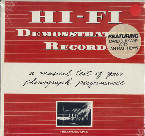 ・アーティスト Hi-Fi ・タイトル Demonstration Record ・レーベル・型番 S.P. & S. Records 6073EP ・フォーマット LP ・コンディション(盤) 新品 (M) ・コンディション(ジャケット)...