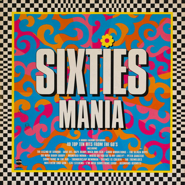 ・アーティスト Various ・タイトル Sixties Mania ・レーベル・型番 Telstar STAR2287 ・フォーマット LPレコード ・コンディション(盤) 可 (VG) ・コンディション(ジャケット) 良い (VG+)...