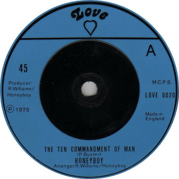 ・アーティスト Honey Boy ・タイトル The Ten Commandments Of Man ・レーベル・型番 Love LOVE020 ・フォーマット 7インチレコード ・コンディション(盤) 非常に良い(EX) ・コンディショ...