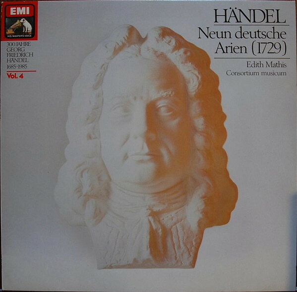・アーティスト Georg Friedrich H?ndel - Edith Mathis, Consortium Musicum ・タイトル Neun Deutsche Arien ・レーベル・型番 His Master's Voice ...