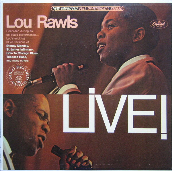 ・アーティスト Lou Rawls ・タイトル Live! ・レーベル・型番 CAPITOL RECORDS ST2459 ・フォーマット LPレコード ・コンディション(盤) 良い (VG+) ・コンディション(ジャケット) 可 (VG)...