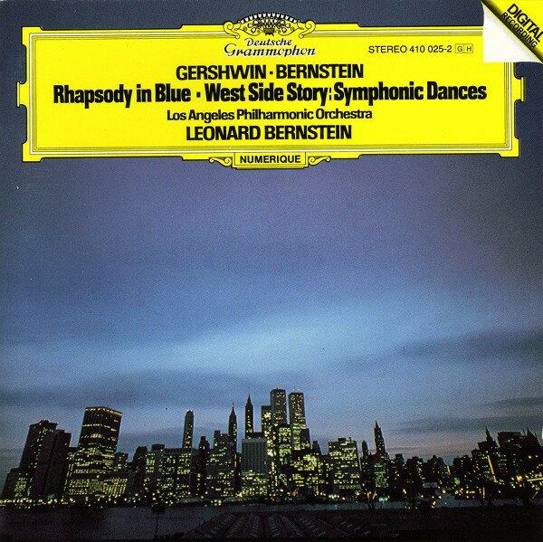 ・アーティスト George Gershwin; Leonard Bernstein ・タイトル West Side Story / Symphonic Dances ・レーベル・型番 Deutsche Grammophon 4100252...