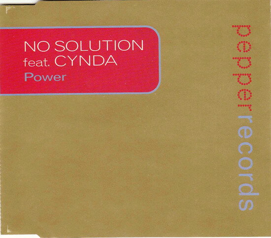 ・アーティスト No Solution, Cynda ・タイトル The Power ・レーベル・型番 Pepper Records 0530122 ・フォーマット CD ・コンディション(盤) 非常に良い(EX) ・コンディション(ジャケ...