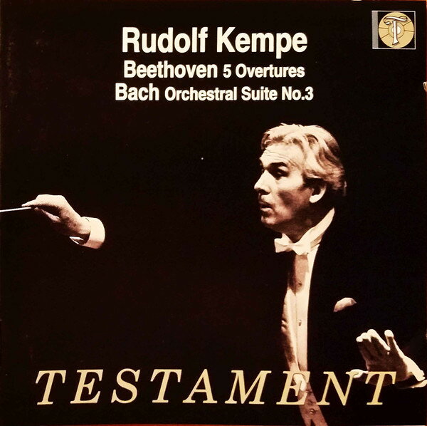 ・アーティスト Rudolf Kempe ・タイトル 5 Overtures Orchestral Suite No. 3 ・レーベル・型番 Testament SBT1271 ・フォーマット CD ・コンディション(盤) 良い (VG+)...