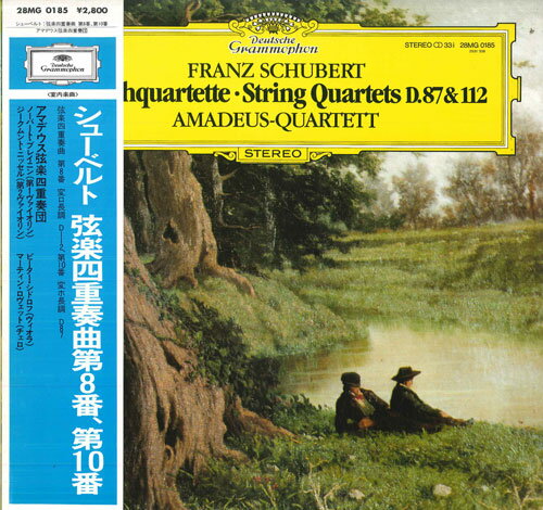 ・アーティスト Amadeus-quartett ・タイトル Schubert: String Quartets No. 10 D. 87, No. 8 D. 112 ・レーベル・型番 DEUTSCHE GRAMMOPHON 28MG018...