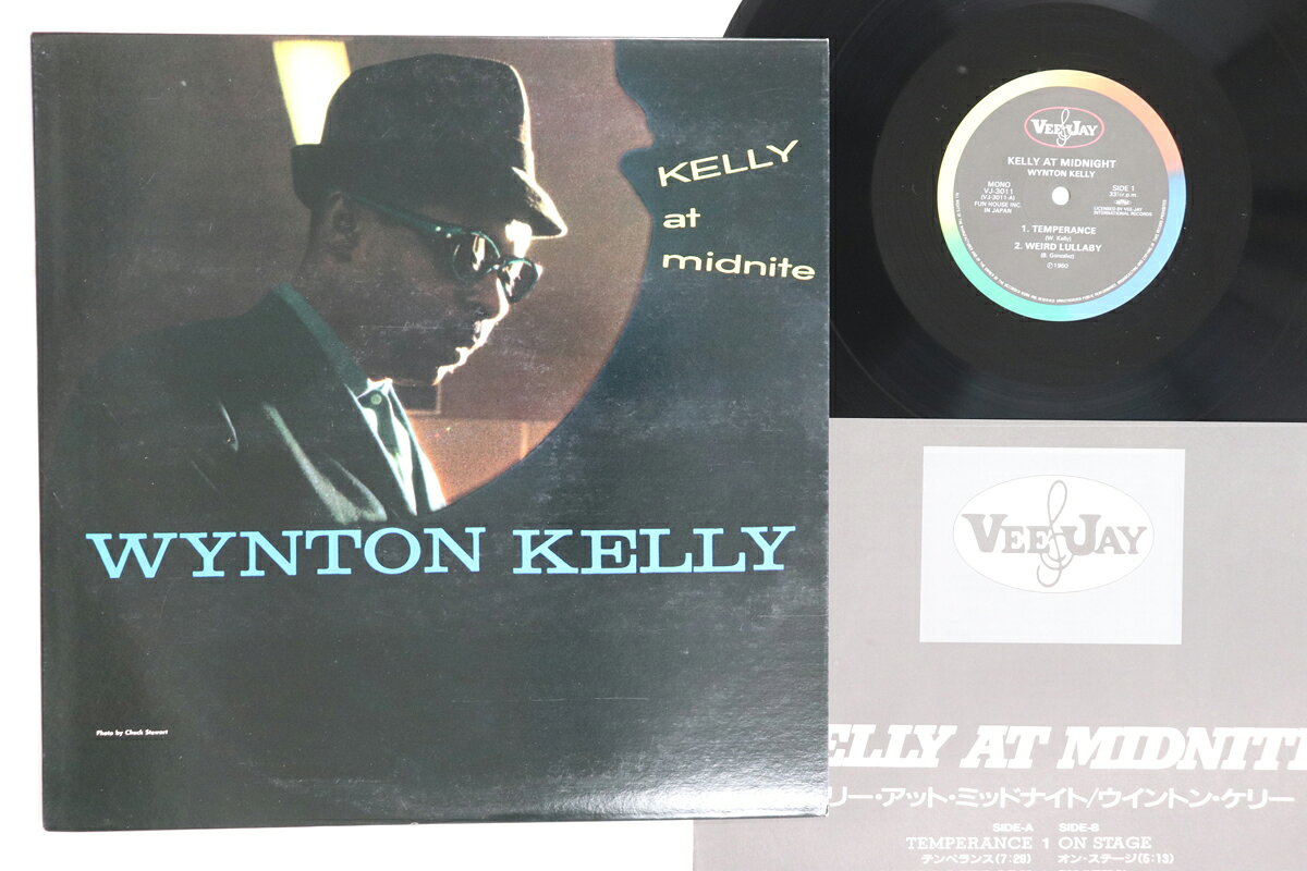 ・アーティスト Wynton Kelly ・タイトル Kelly At Midnight ・レーベル・型番 VEE JAY VJ3011,VJLP3011,SGD59 ・フォーマット LPレコード ・コンディション(盤) 良い (VG+) ...
