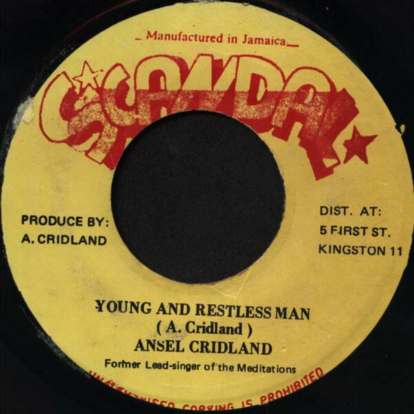 ・アーティスト Ansel Cridland ・タイトル Young And Restless Man ・レーベル・型番 Scandal NONE ・フォーマット 7インチレコード ・コンディション(盤) 良い (VG+) ・コンディション...
