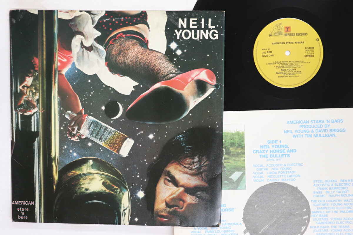 ・アーティスト Neil Young ・タイトル American Stars 'n Bars ・レーベル・型番 REPRISE K54088 ・フォーマット LPレコード ・コンディション(盤) 良い (VG+) ・コンディション(ジャケ...