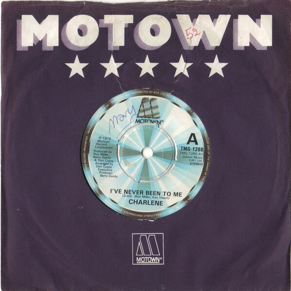 ・アーティスト Charlene ・タイトル I've Never Been To Me ・レーベル・型番 Motown TMG1260 ・フォーマット 7インチレコード ・コンディション(盤) 良い (VG+) ・コンディション(ジャケッ...