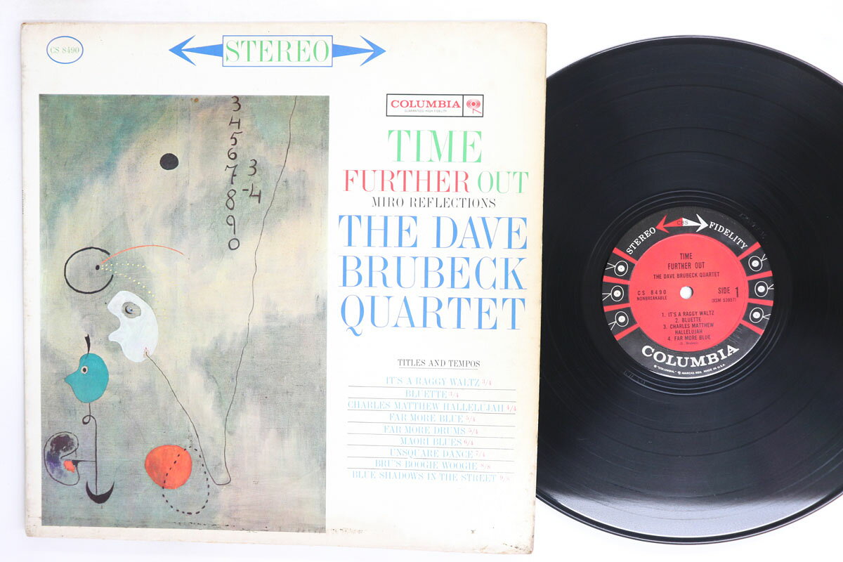 ・アーティスト Dave Brubeck ・タイトル Time Further Out (Miro Reflections) ・レーベル・型番 COLUMBIA CS8490 ・フォーマット LPレコード ・コンディション(盤) 良い (V...
