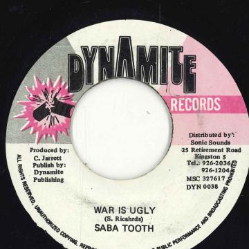 ・アーティスト Saba Tooth ・タイトル War Is Ugly ・レーベル・型番 Dynamite Records DYN0038 ・フォーマット 7インチレコード ・コンディション(盤) 良い (VG+) ・コンディション(ジャ...