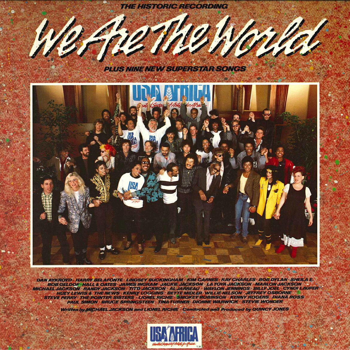 ・アーティスト USA For Africa ・タイトル We Are The World ・レーベル・型番 CBS SONY 28AP3020 ・フォーマット LPレコード ・コンディション(盤) 良い (VG+) ・コンディション(ジャ...