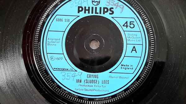 ・アーティスト Ian (Sludge) Lees ・タイトル Crying ・レーベル・型番 Philips 6006558 ・フォーマット 7インチレコード ・コンディション(盤) 非常に良い(EX) ・コンディション(ジャケット) プ...
