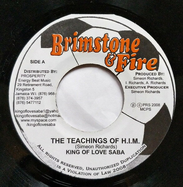 ・アーティスト Saba Tooth / Leroy Sibbles & Saba Tooth ・タイトル The Teachings Of H.I.M. / Now Equal Rights And Justice ・レーベル・型番 Br...