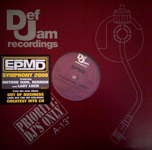 ・アーティスト EPMD ・タイトル Symphony 2000 / Right Now ・レーベル・型番 Def Jam Recordings DEF3531PROMO ・フォーマット 12インチレコード ・コンディション(盤) 良い (...