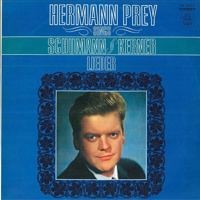 ・アーティスト Hermann Prey, Karl ENGEL ・タイトル Schumann: Kerner LIEDER ・レーベル・型番 ANGEL AA8233 ・フォーマット LPレコード ・コンディション(盤) 非常に良い(EX...
