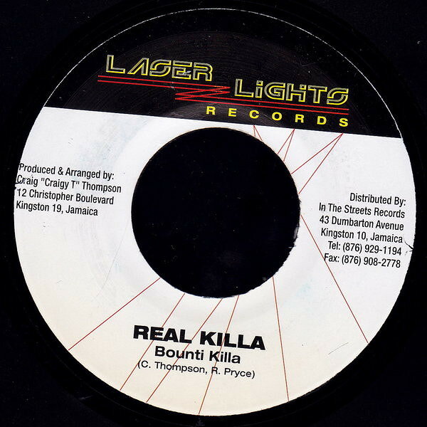 ・アーティスト Bounty Killer ・タイトル Real Killa ・レーベル・型番 Laser Lights Records NONE ・フォーマット 7インチレコード ・コンディション(盤) 良い (VG+) ・コンディション...