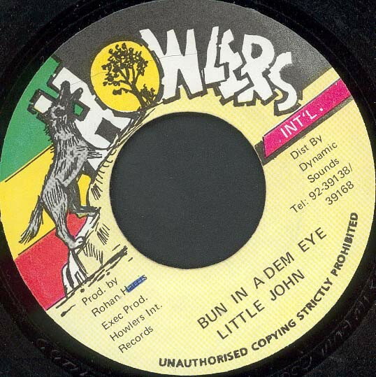 ・アーティスト Little John ・タイトル Bun In A Dem Eye ・レーベル・型番 Howlers TM380 ・フォーマット 7インチレコード ・コンディション(盤) 良い (VG+) ・コンディション(ジャケット) ...