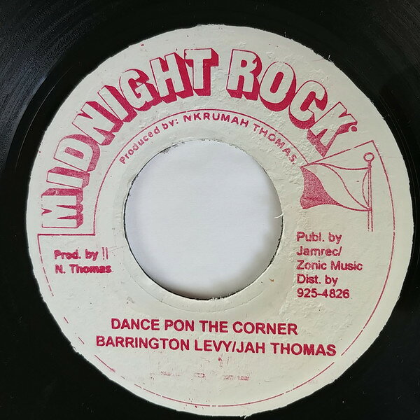 ・アーティスト Barrington Levy / Jah Thomas ・タイトル Dance Pon The Corner ・レーベル・型番 Midnight Rock NONE ・フォーマット 7インチレコード ・コンディション(盤)...