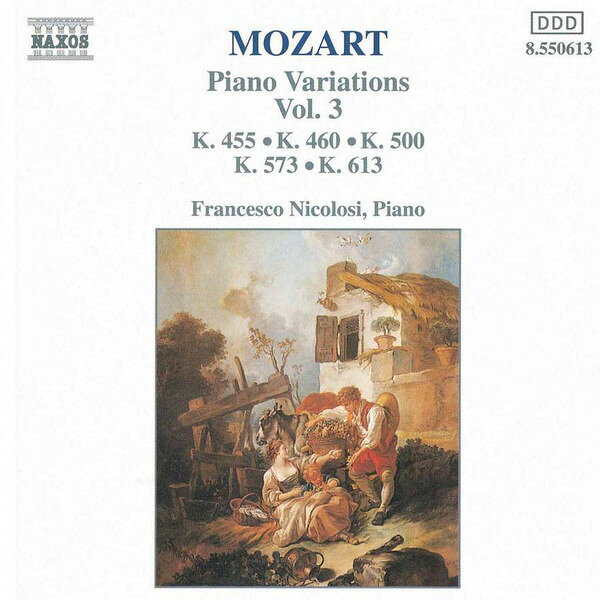 ・アーティスト Mozart, W. a. ・タイトル Klaviervariationen Vol.3 ・レーベル・型番 Naxos 8550613 ・フォーマット CD ・コンディション(盤) 非常に良い(EX) ・コンディション(ジャ...