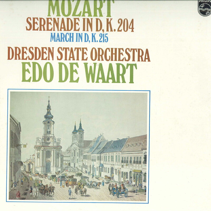 ・アーティスト Mozart, Dresden State Orchestra, Uto Ughi, Edo De Waart ・タイトル Serenade In D, K.204 - March In D, K.215 ・レーベル・型番 ...