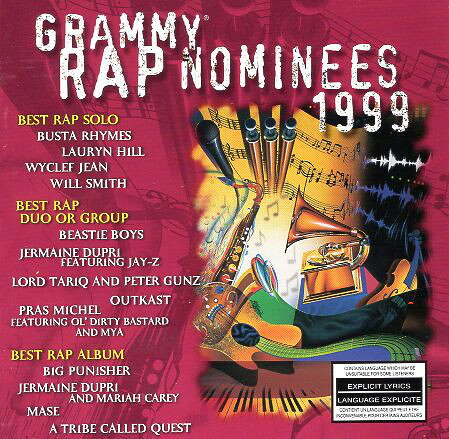 ・アーティスト Various ・タイトル 1999 Grammy Rap Nominees ・レーベル・型番 Grammy Recordings, Elektra WTVD62380 ・フォーマット CD ・コンディション(盤) 良い (...