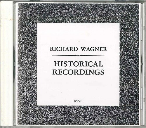 ・アーティスト Richard Wagner ・タイトル Historical Recordings ・レーベル・型番 EMI BCD11 ・フォーマット CD ・コンディション(盤) 非常に良い(EX) ・コンディション(ジャケット) 非...