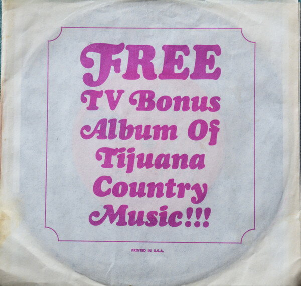 ・アーティスト Unknown Artist ・タイトル Songs From Tijuana Country ・レーベル・型番 Syndicate Records SCW70 ・フォーマット 7インチレコード ・コンディション(盤) 良い...