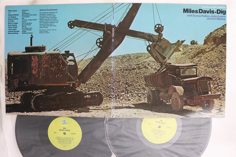・アーティスト Miles Davis ・タイトル Dig ・レーベル・型番 PRESTIGE P24054 ・フォーマット LPレコード ・コンディション(盤) 良い (VG+) ・コンディション(ジャケット) 良い (VG+) ・コンデ...