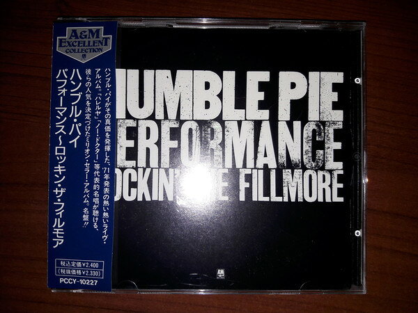 ・アーティスト Humble Pie ・タイトル Performance - Rockin' The Fillmore ・レーベル・型番 A&M PCCY10227 ・フォーマット CD ・コンディション(盤) 良い (VG+) ・コンディ...