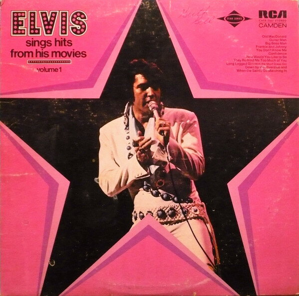 ・アーティスト Elvis Presley ・タイトル Sings Hits From His Movies Volume 1 ・レーベル・型番 RCA Camden CASX2567 ・フォーマット LPレコード ・コンディション(盤) ...