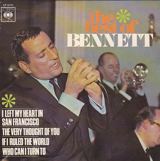 ・アーティスト Tony Bennett ・タイトル Best Of Bennett ・レーベル・型番 CBS EP6151 ・フォーマット 7インチレコード ・コンディション(盤) 良い (VG+) ・コンディション(ジャケット) 可 (...