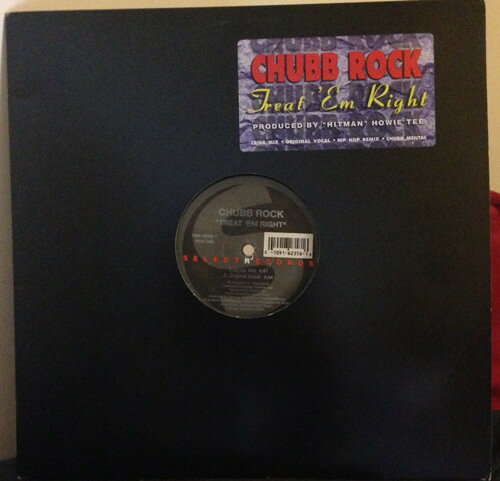 ・アーティスト Chubb Rock ・タイトル Treat 'Em Right ・レーベル・型番 Select Records FMS623581 ・フォーマット 12インチレコード ・コンディション(盤) 良い (VG+) ・コンディシ...
