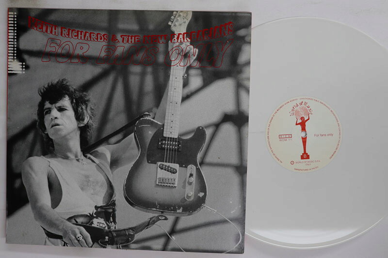 ・アーティスト New Barbarians, Keith Richards ・タイトル For Fans Only ・レーベル・型番 World Of Music S.P.A. WOM11 ・フォーマット LPレコード ・コンディション(...