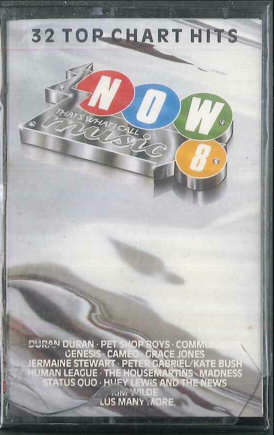 ・アーティスト Various ・タイトル Now That's What I Call Music 8 ・レーベル・型番 VIRGIN EMI TCNOW8 ・フォーマット カセットテープ ・コンディション(盤) 良い (VG+) ・コン...