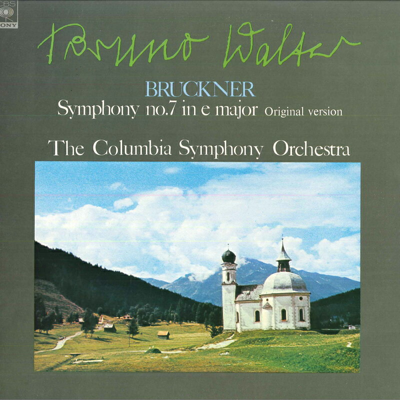 ・アーティスト Bruno Walter Conducting, The Columbia Symphony ORCHESTRA ・タイトル Bruckner Symphony No.7 In E Major Original Versio...