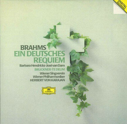 ・アーティスト Te Deum ・タイトル Brahms:ein Deutsches Requiem ・レーベル・型番 POLYDOR CD4142 ・フォーマット CD ・コンディション(盤) 非常に良い(EX) ・コンディション(ジャケ...