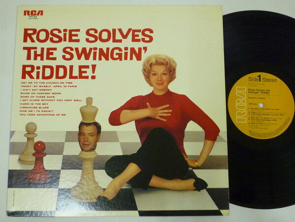 ・アーティスト Rosemary Clooney ・タイトル Rosie Solves The Swingin' Riddle ・レーベル・型番 RCA PG53 ・フォーマット LPレコード ・コンディション(盤) 非常に良い(EX) ・...